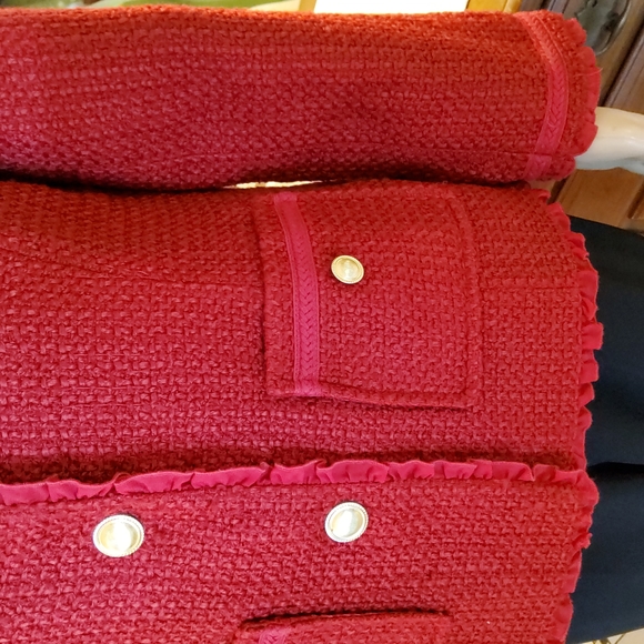 Joan Rivers | Jackets & Coats | Joan Rivers Parisian Chic Woven Jacket ...